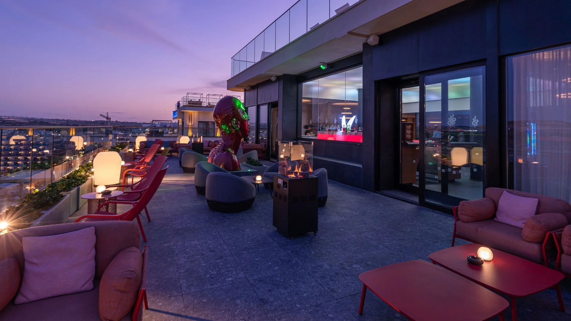 Medusa Rooftop Bar Malta | Sunset Drinks & City Views